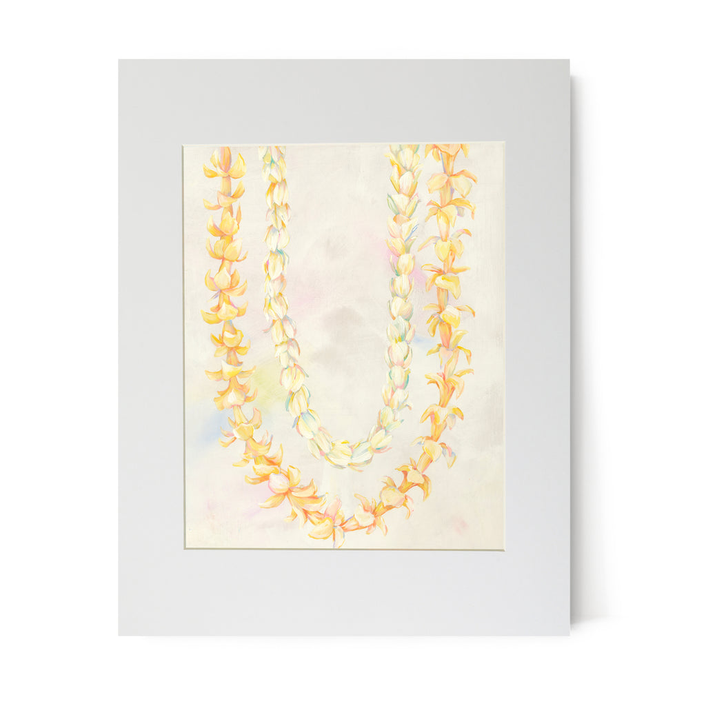 Lei of Aloha Print - Hawaiian Lei Flower Wall Art – mynameislauren